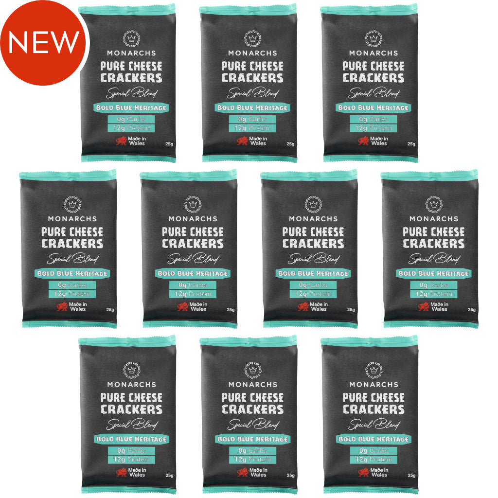 Monarchs Pure Cheese Crackers: Carb Free Keto Snacks – Monarchs Crackers