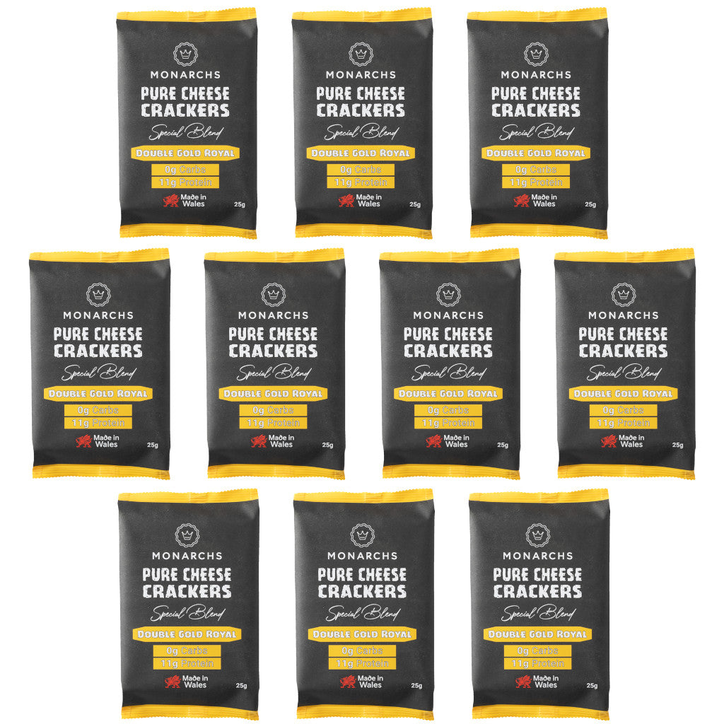 Monarchs Pure Cheese Crackers: Carb Free Keto Snacks – Monarchs Crackers