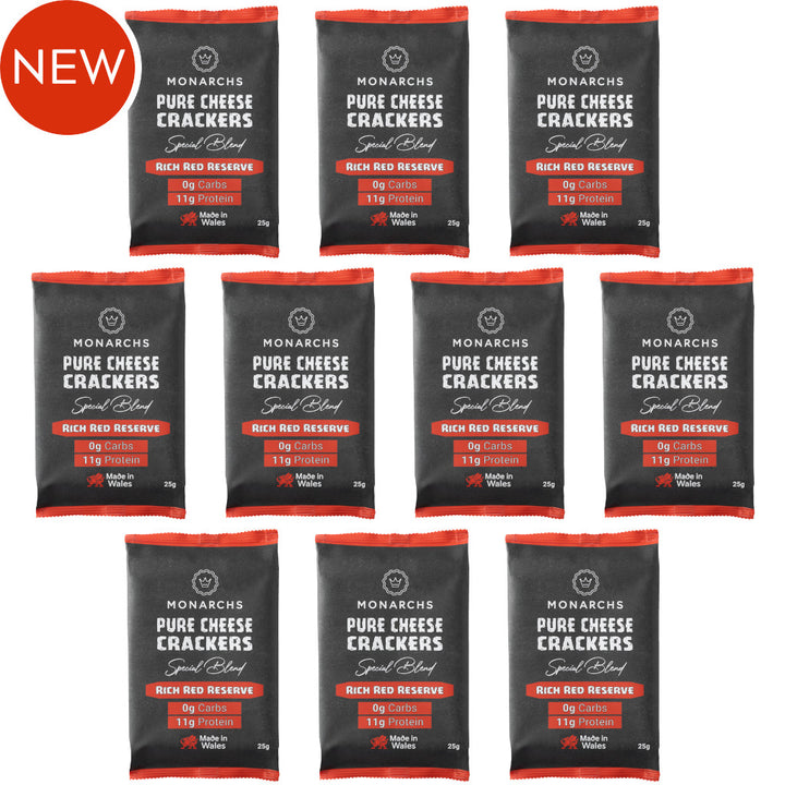 Monarchs Pure Cheese Crackers: Carb Free Keto Snacks – Monarchs Crackers