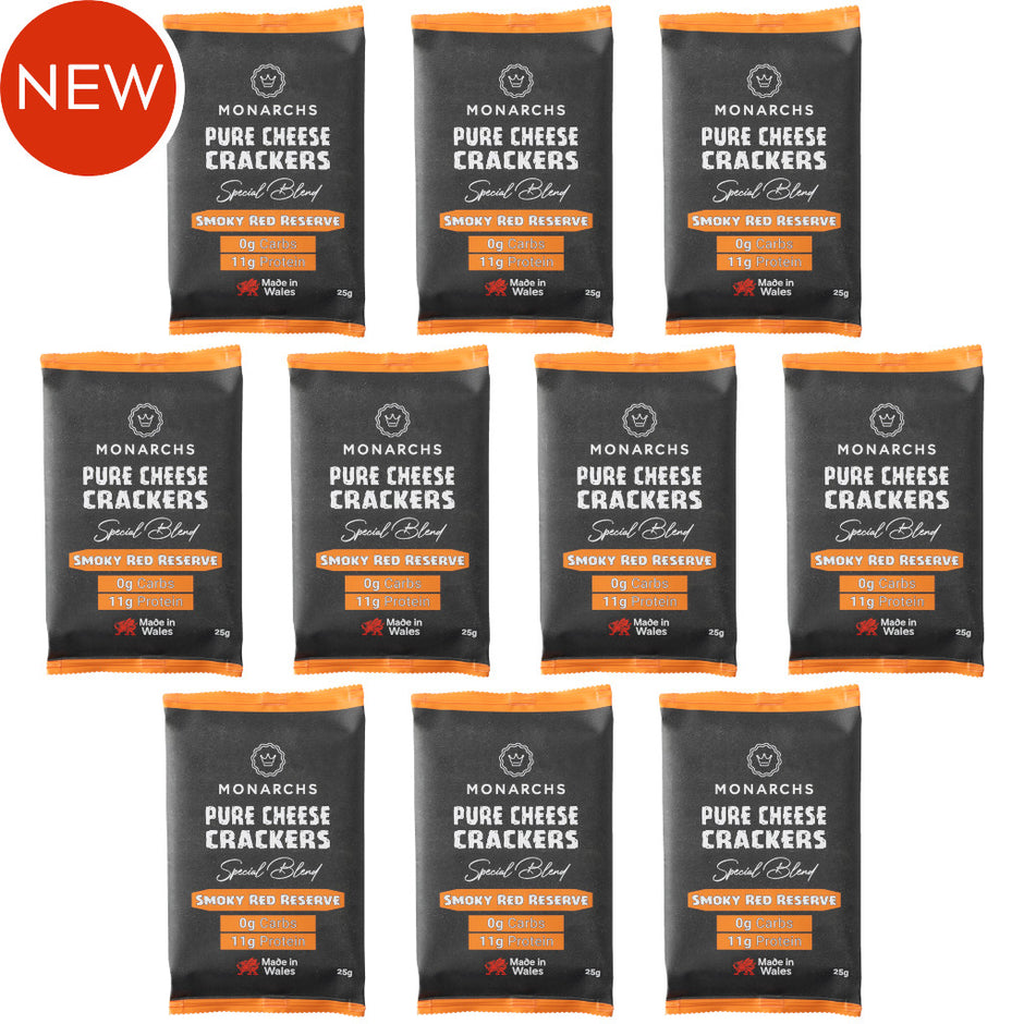 Monarchs Pure Cheese Crackers: Carb Free Keto Snacks – Monarchs Crackers